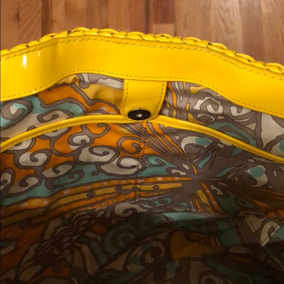 kate spade | Bags | Kate Spade Patent Leather Basket Weave Bag | Poshmark